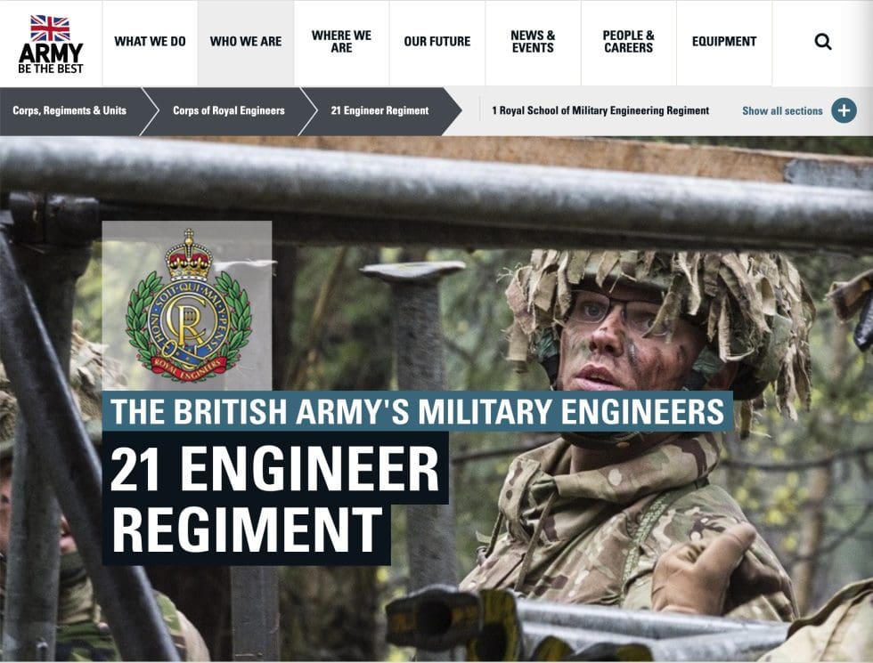 Royal Engineers 75th Anniversary - Ripon Community Poppy Project